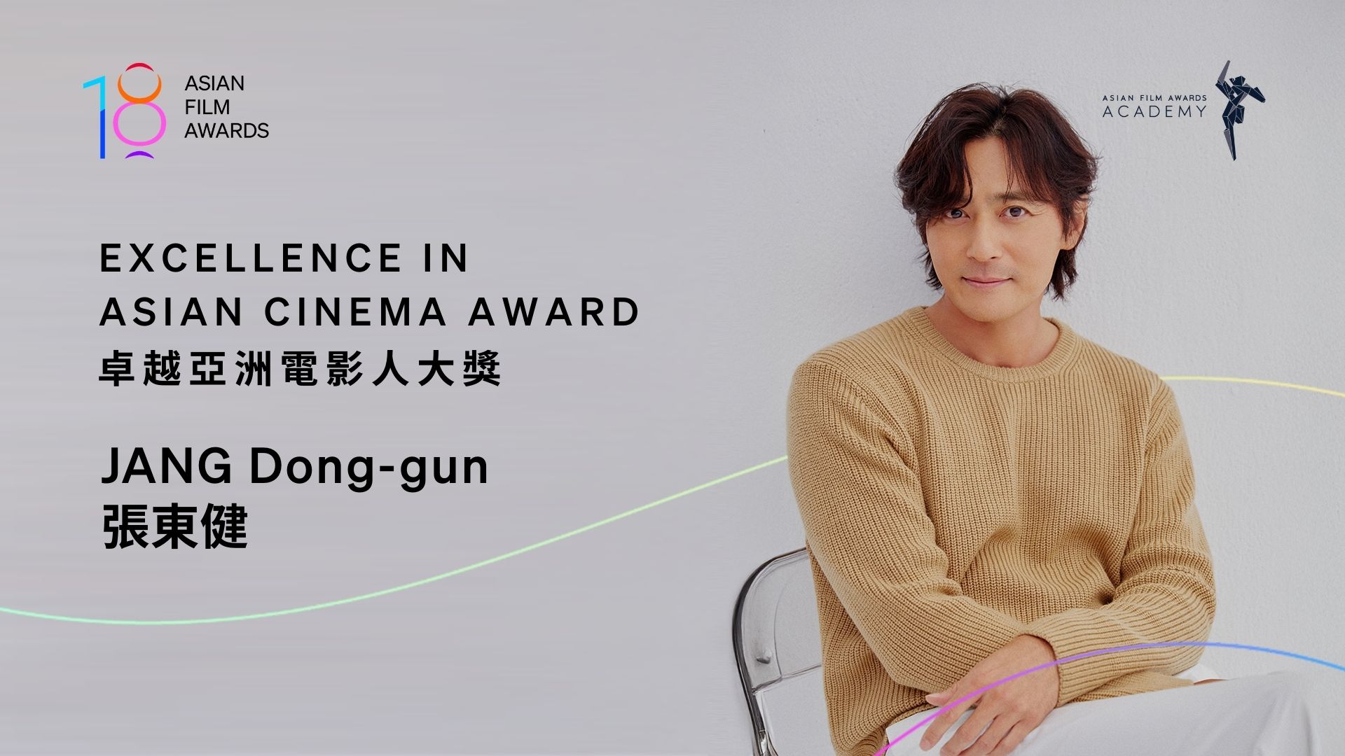 JANG Dong-gun – Asian Film Awards Academy